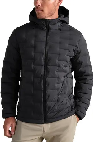 RHONE Voyage 700 Fill Power Down Puffer Jacket - Black