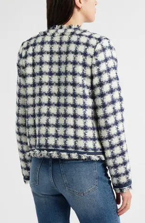 Caslon Check Tweed Jacket