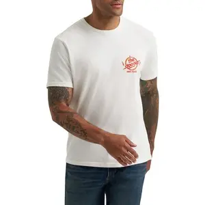 LEEM The Stooges Graphic T-shirt - Marshmallow