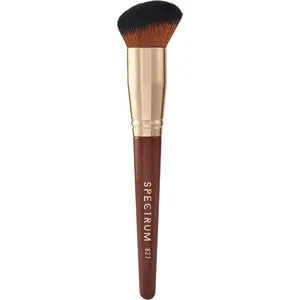 SPECTRUM Pantherine Angled Buffing Foundation Brush - Brown