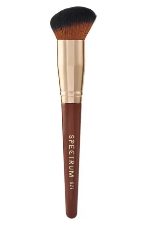 SPECTRUM Pantherine Angled Buffing Foundation Brush - Brown