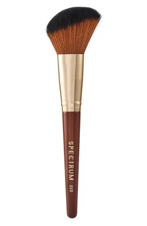 SPECTRUM Pantherine Large Angled Powder Brush - Brown