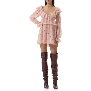 AFRM Arland Long Sleeve Mini Dress