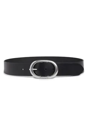FAVORITE DAUGHTER Contour Leather Belt