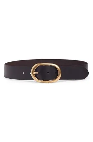 FAVORITE DAUGHTER Contour Leather Belt