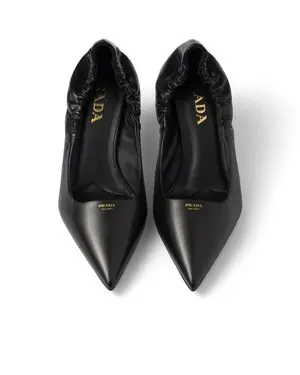 Prada Leather Pumps - Black