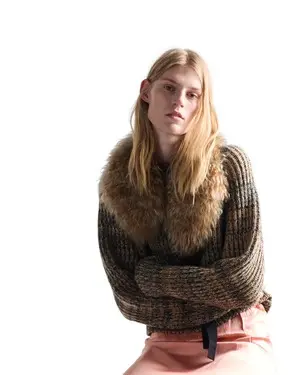 Prada Wool And Cashmere Crew-neck Sweater