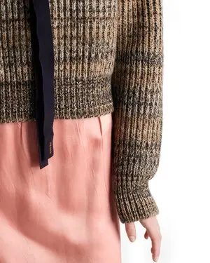 Prada Wool And Cashmere Crew-neck Sweater