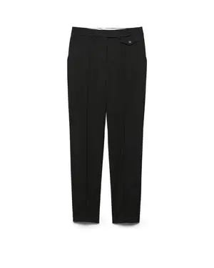 Prada Straight Fit Light Wool Pants