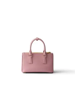 Prada Galleria Mini Saffiano Leather Bag - Pink