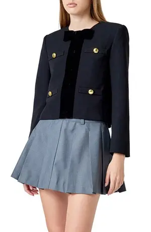 Endless Rose Trimmed Jacket