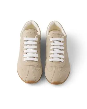 Prada Suede Sneakers - Grey