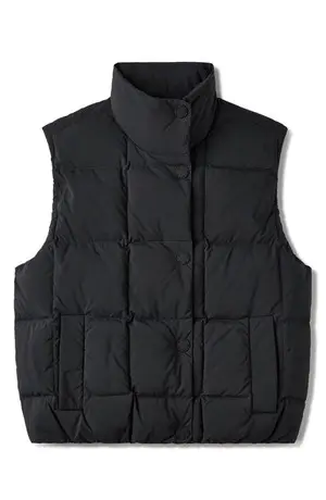 RHONE Powder Puffer Down Vest - Pure Black