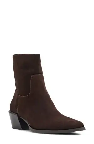 Steve Madden Daney Ankle Booties - Brown Suede