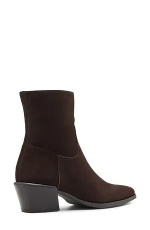 Steve Madden Daney Ankle Booties - Brown Suede