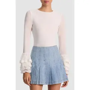 Alice + Olivia Frill Tops