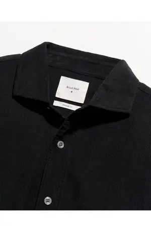 Billy Reid Cedar Corduroy Button-up Shirt - Black