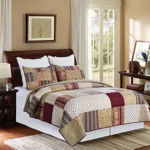 C&F HOME Arlo Cotton Quilt Set Reversible And Machine Washable