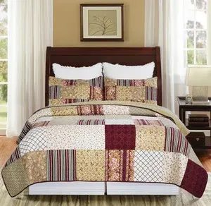 C&F HOME Arlo Cotton Quilt Set Reversible And Machine Washable
