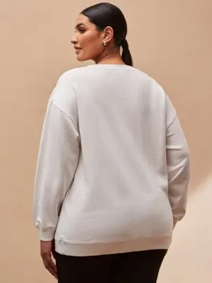 LIVE UNLIMITED V-neck Sweatshirt