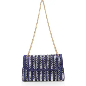 LAUREN LORRAINE Celine Clutch - Blue