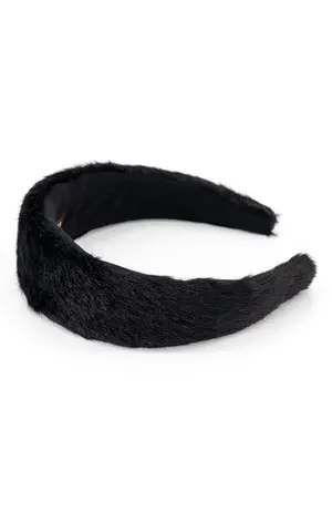 Alexandre De Paris Faux Fur Headband