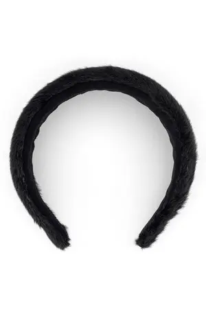 Alexandre De Paris Faux Fur Headband