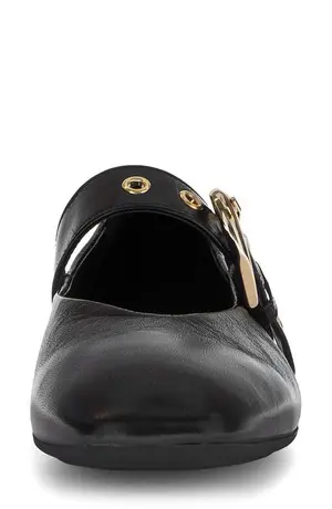 Gabor Leather Mary Jane Flat