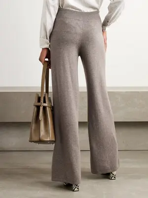 LISA YANG Sofi Cashmere Wide-leg Pants - Neutrals