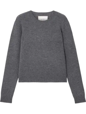 LISA YANG Mable Cashmere Sweater Gray