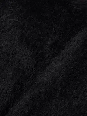 LISA YANG Floren Brushed-cashmere Turtleneck Sweater - Black