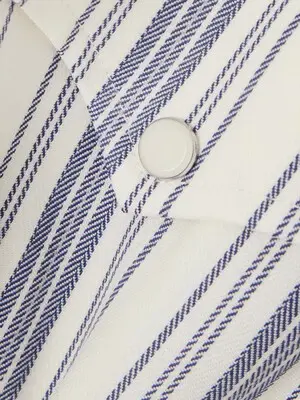 TWP Dutton Striped Twill Shirt
