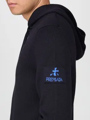 Premiata Hooded Knit Sweatshirt - Blue