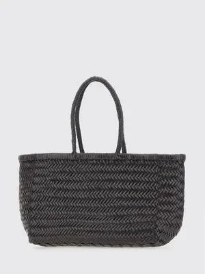 Dragon Diffusion Woven Handbag - Black