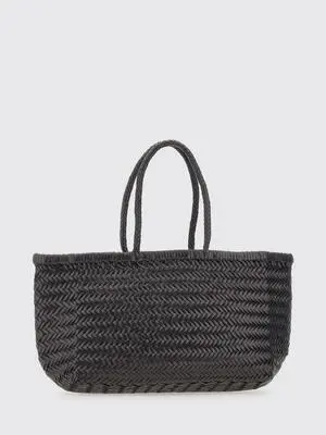 Dragon Diffusion Woven Handbag - Black