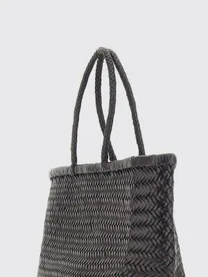 Dragon Diffusion Woven Handbag - Black