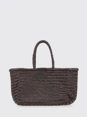 Dragon Diffusion Woven Handbag - Brown