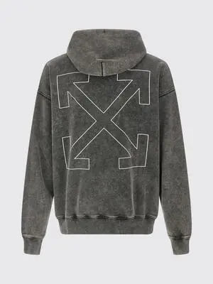 Off-White Printed Sweatshirt - Grey
