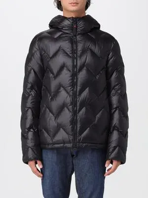 Peuterey Padded Down Jacket With Hood - Black