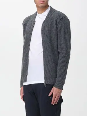 ZANONE Ribbed Knit Zip-up Sweater