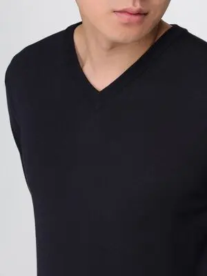 ZANONE V-neck Sweater - Blue