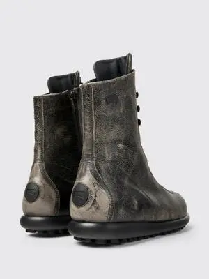 Camper Lace Up Boots - Multicolor