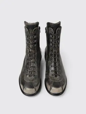 Camper Lace Up Boots - Multicolor