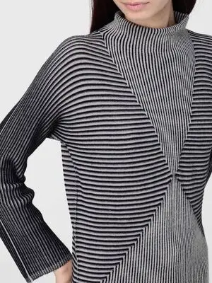 Emporio Armani Geometric Knit Sweater
