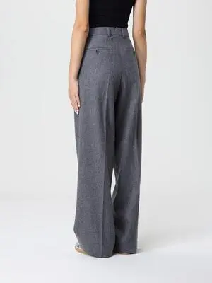 Ami Wide Leg Trousers - Grey