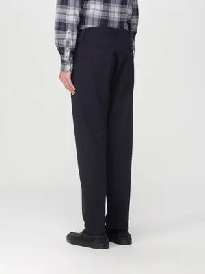 SIVIGLIA Flat Front Trousers - Blue