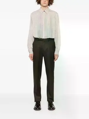 Zegna Wool Trousers - Brown