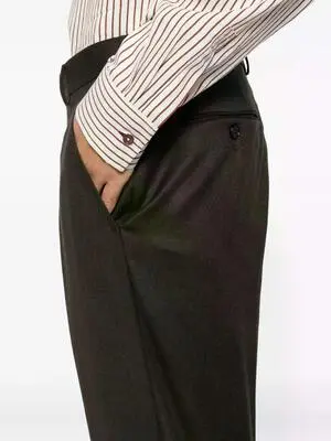Zegna Wool Trousers - Brown