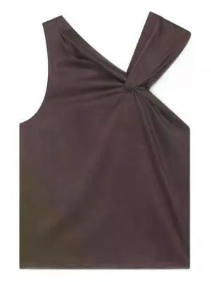 AERON Asymmetrical-neck Top