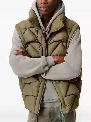 Axel Arigato Quilted Gilet - Brown